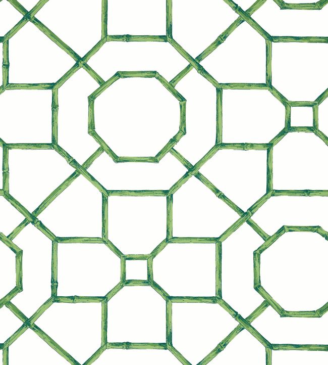 Abbor Wallpaper in Emerald by Thibaut | Jane Clayton