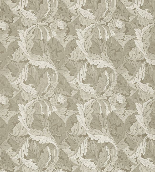 Acanthus Jacquard Fabric in Natural by Clarke & Clarke | Jane Clayton
