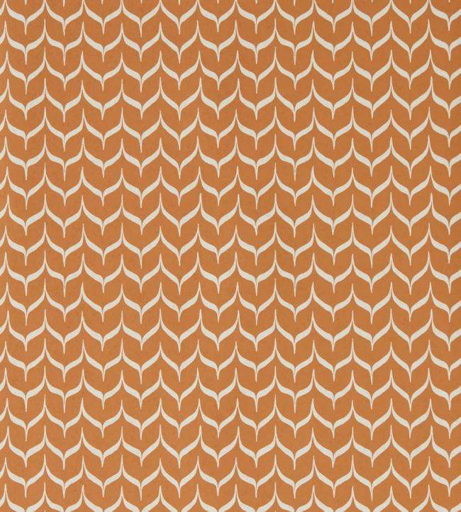 Adderstone Wallpaper in Terracotta by Harlequin | Jane Clayton