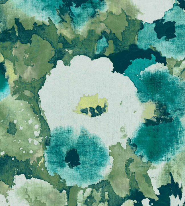 Alchemy Fabric in Teal by Warwick | Jane Clayton