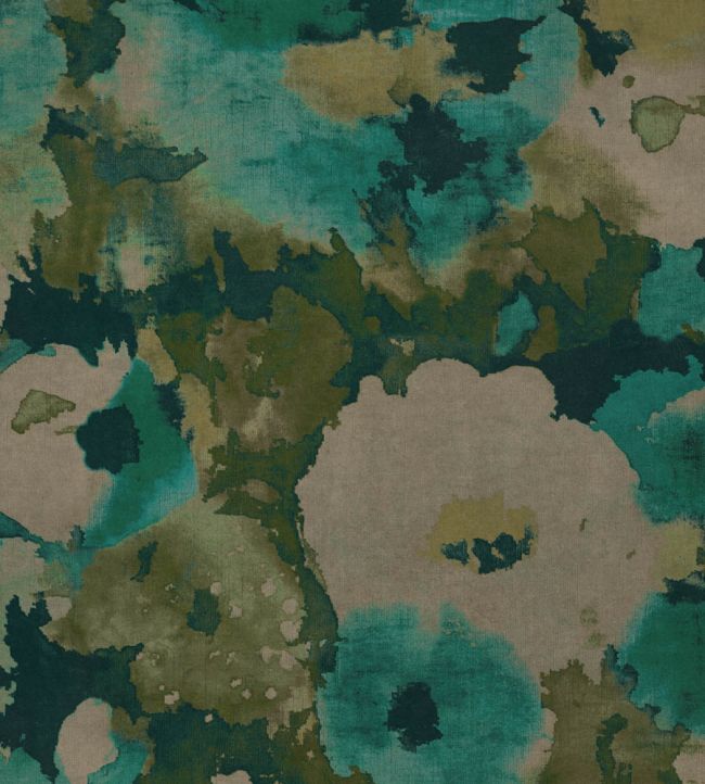 Alchemy Fabric in Teal by Warwick | Jane Clayton
