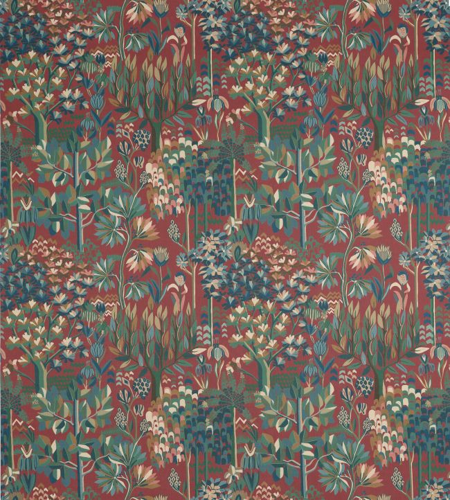 Alpine Fabric in Sunbaked by Thibaut | Jane Clayton