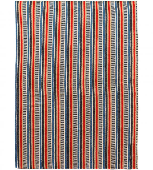 Always Greener Rug in Blue/Red by Andrew Martin | Jane Clayton