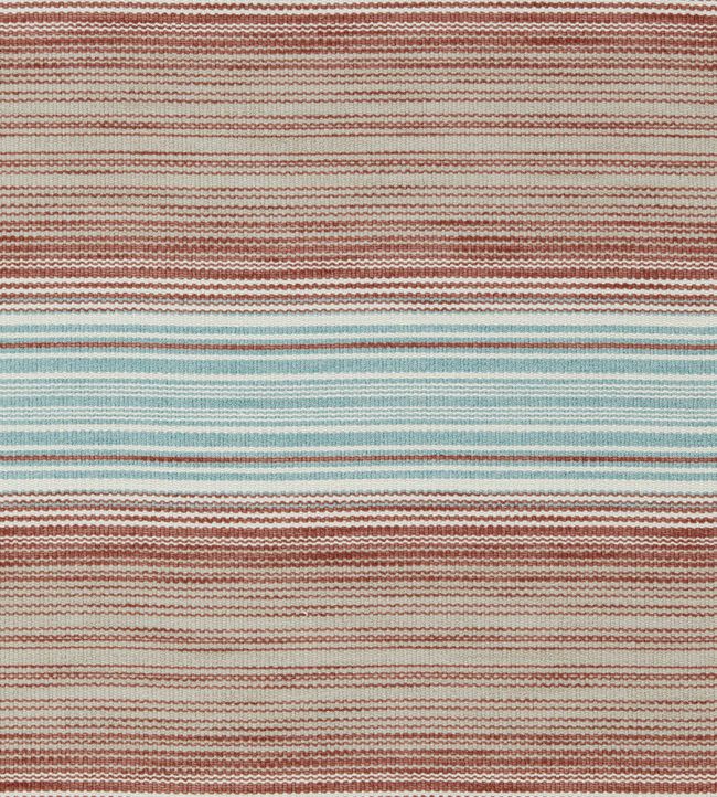 Amaris Fabric in Rust/Aqua by Harlequin | Jane Clayton