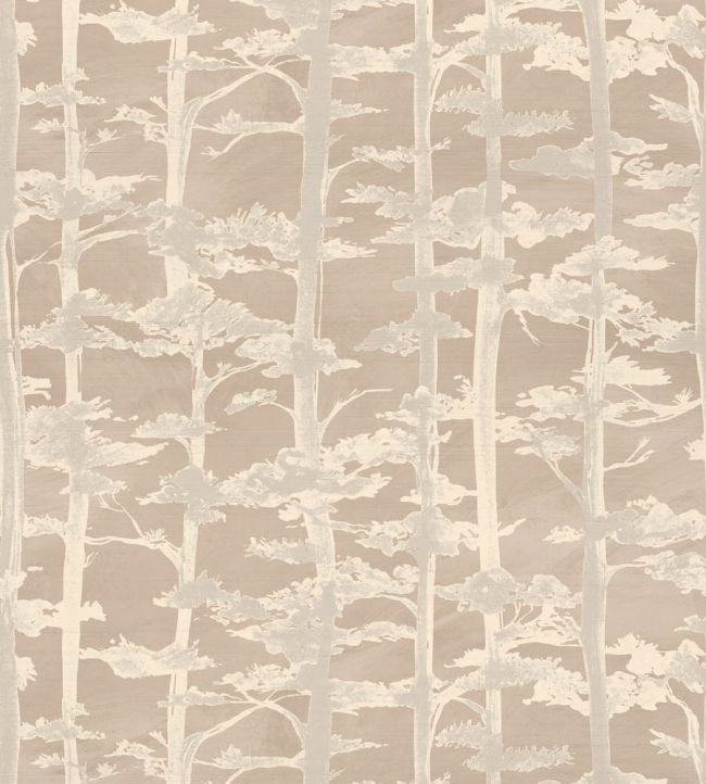 Ame Wallpaper in Latte/Ivoire by Casamance | Jane Clayton