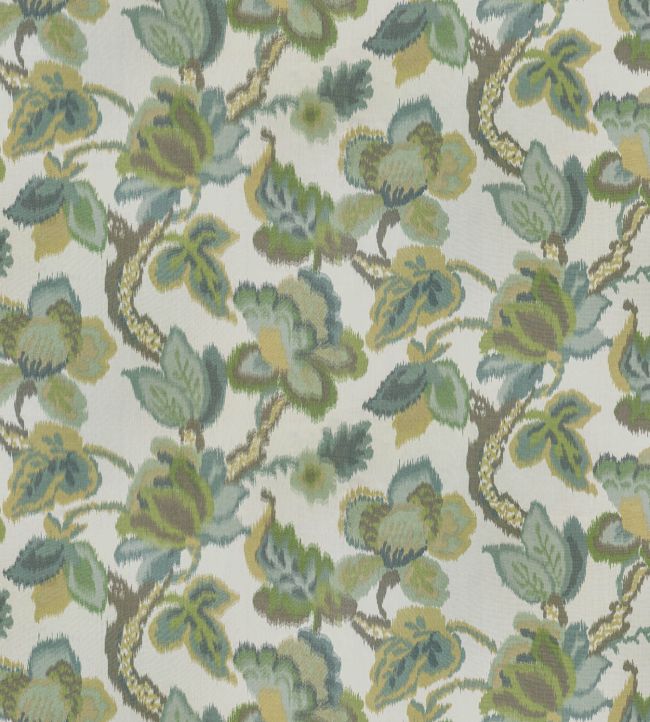 Anya Fabric in Green by Travers | Jane Clayton