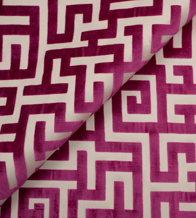 Apollon Fabric in Fuchsia by Jim Thompson | Jane Clayton
