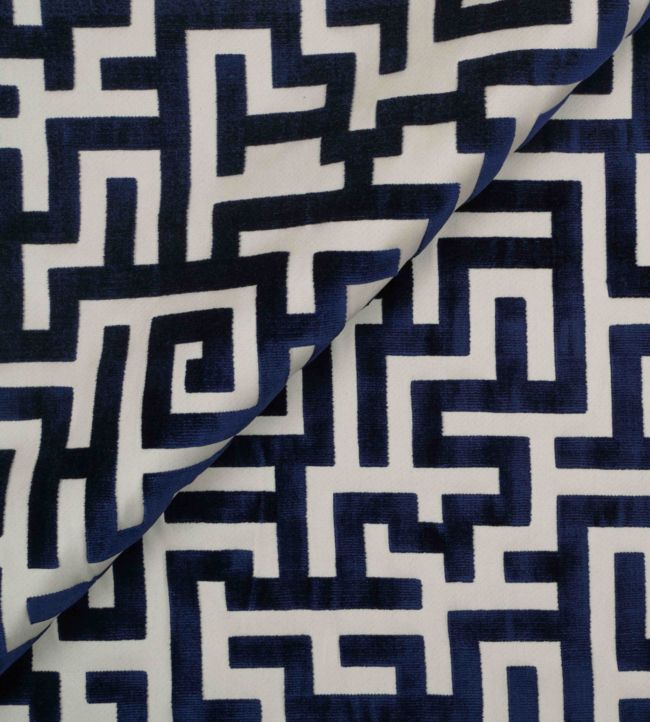 Apollon Fabric in Lapis by Jim Thompson | Jane Clayton