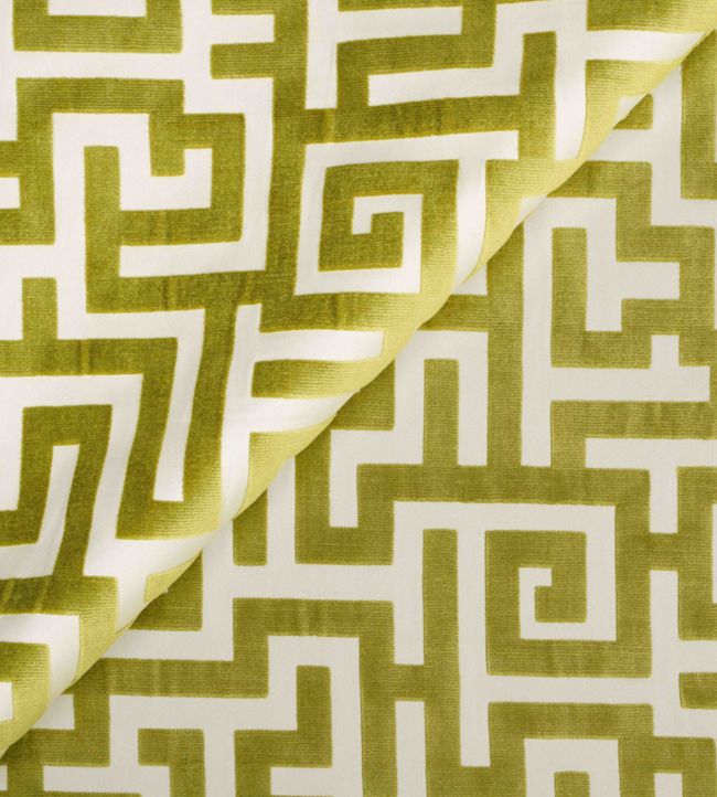 Apollon Fabric in Lime by Jim Thompson | Jane Clayton