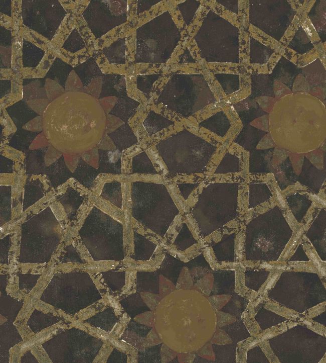 Arabesque Fabric in Pistachio by Arley House | Jane Clayton