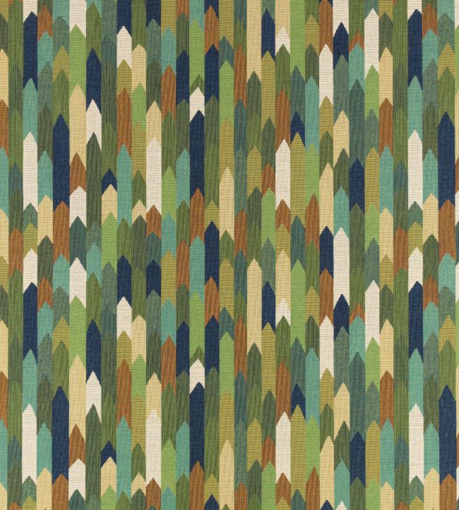 Arraz Fabric in Peacock by Zinc | Jane Clayton