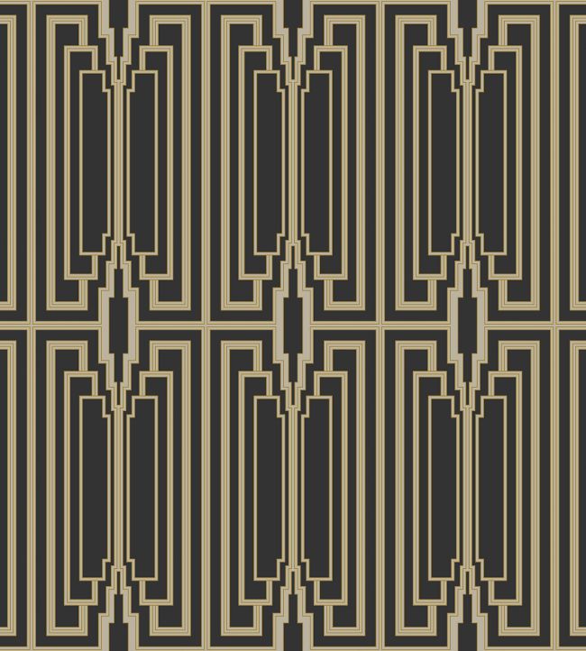 Art Deco Architecture Wallpaper in 05 by Today Interiors | Jane Clayton
