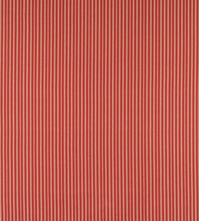 Asher Stripe Fabric in Red by Jane Churchill | Jane Clayton