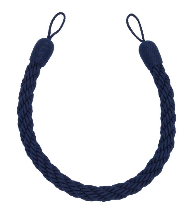 Aspen Cable Holdback Trimmings in Night by Samuel & Sons | Jane Clayton