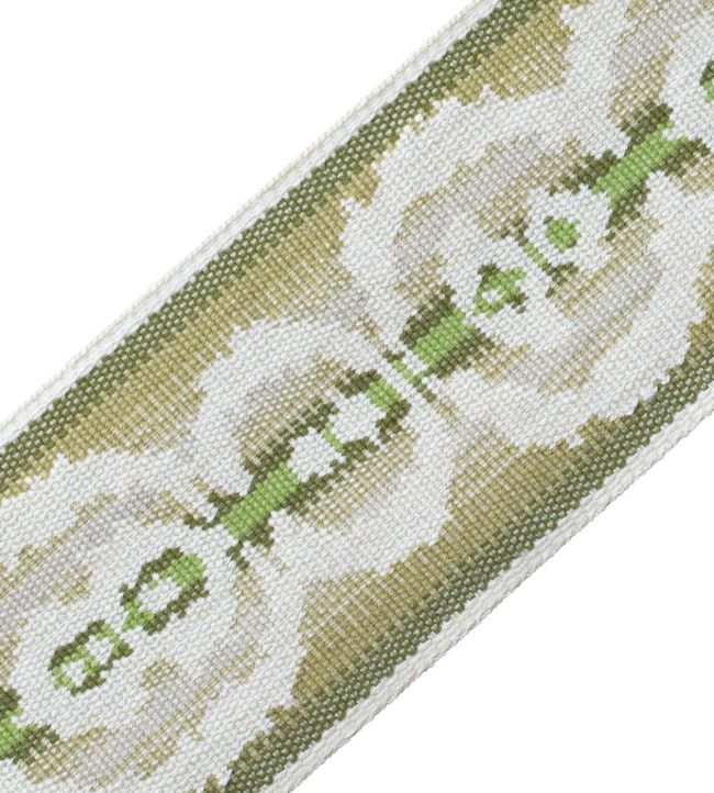 Aspen Ikat Border Trimmings in Mesa Verde by Samuel & Sons | Jane Clayton