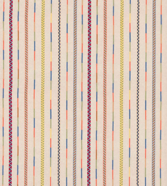 Backdrop Fabric in Coral/Sage by GP & J Baker | Jane Clayton