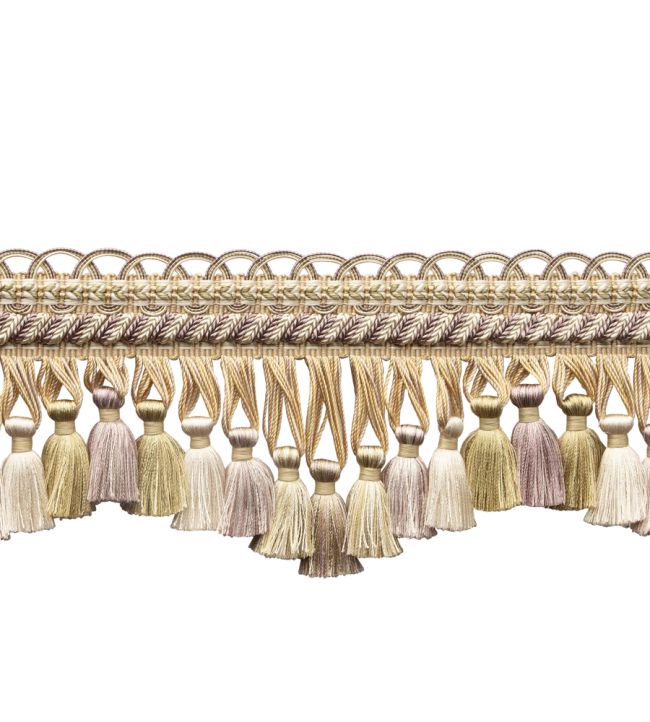 Bagatelle Scalloped Tassel Fringe Trimmings in Wisteria by Samuel ...
