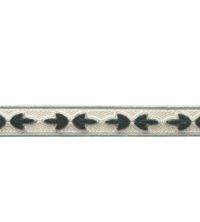 Bagatelle Velvet Border Trimmings in Dewdrop by Samuel & Sons | Jane ...