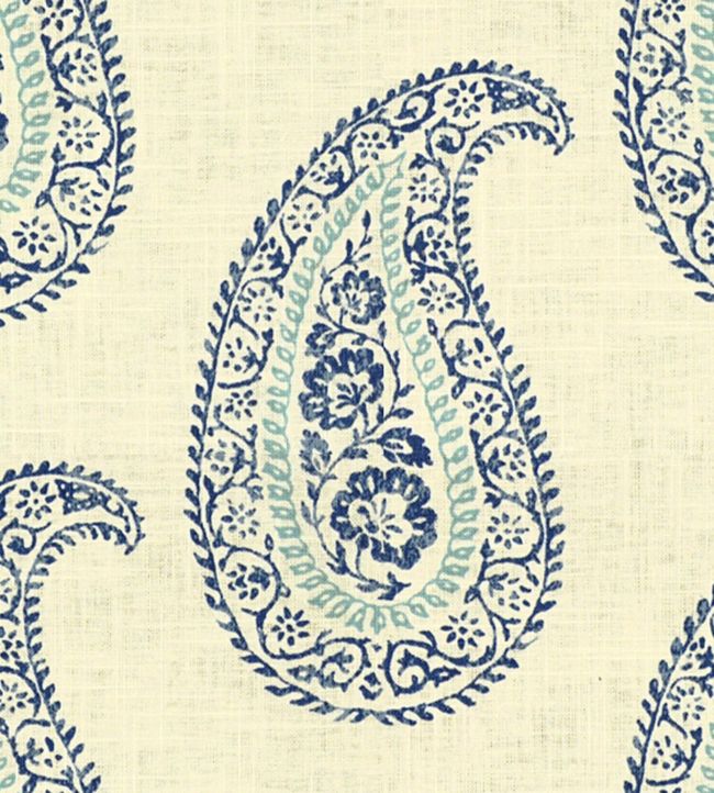 Madira Fabric by Baker Lifestyle in Azure/Aqua | Jane Clayton