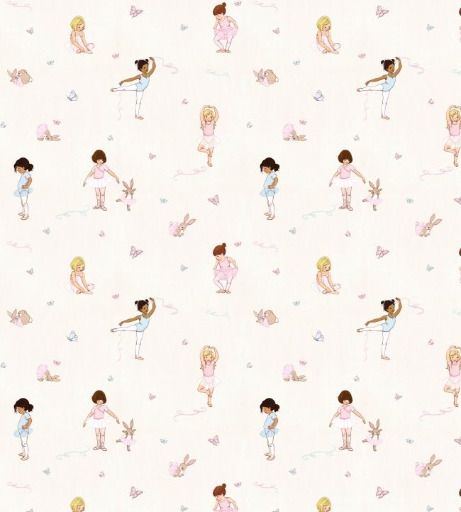 Ballet Fabric in Cream by Belle & Boo | Jane Clayton