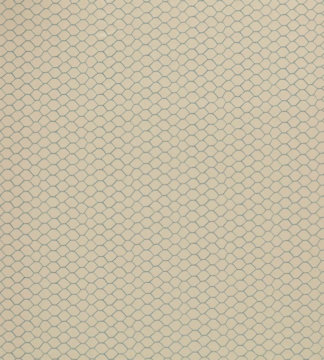 Bantam Net Fabric in Woad by Sanderson | Jane Clayton