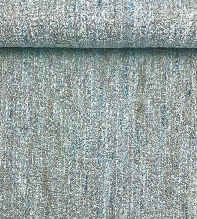 Barnacle Fabric in Aqua by Ian Sanderson | Jane Clayton