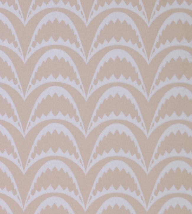 Arcade Wallpaper by Barneby Gates in Pastel Pink | Jane Clayton