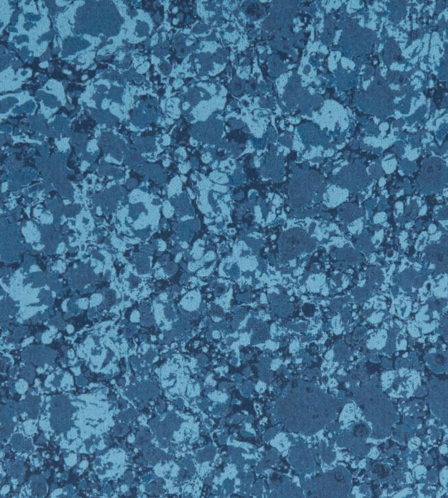 Basanite Fabric in Indigo by Clarke & Clarke | Jane Clayton