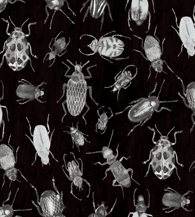 Beetle Fabric in Smoke by Arley House | Jane Clayton