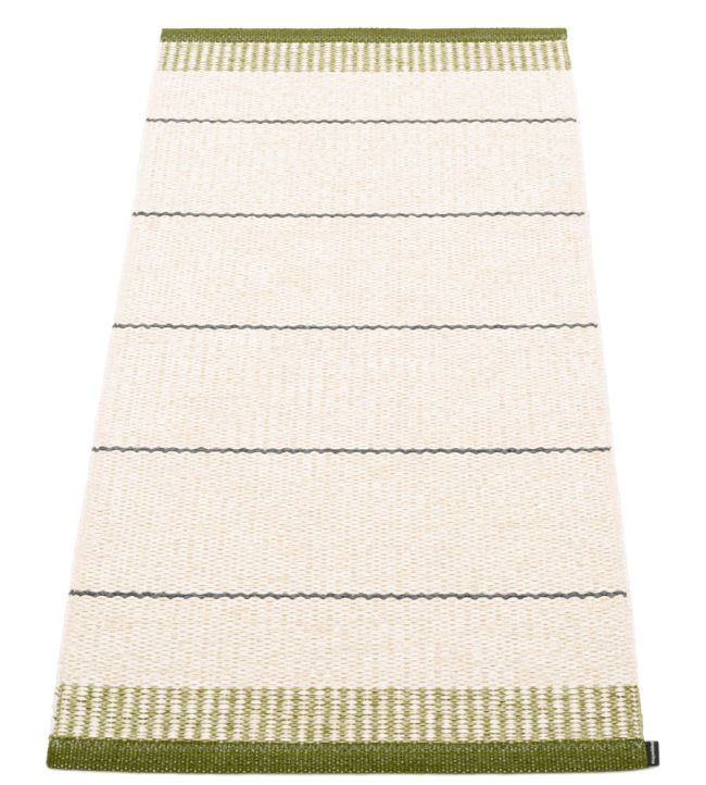 Belle Rug in Dark Olive by Pappelina | Jane Clayton