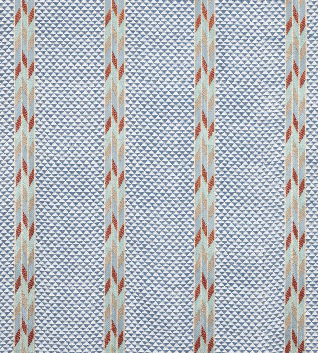 Bodhi Fabric in Blue/Multi by Jane Churchill | Jane Clayton