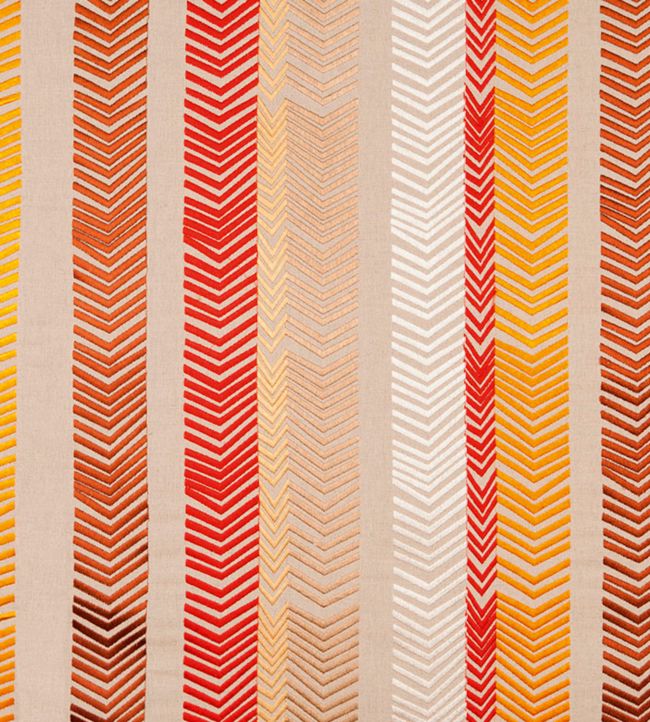 Bookend Fabric in Natural by Kit Kemp for Christopher Farr Cloth | Jane ...