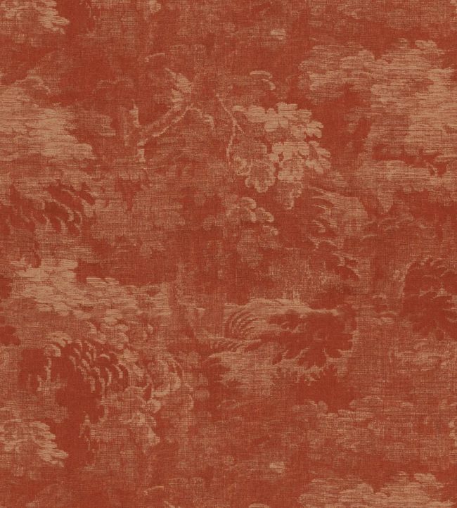 Bosquet Fabric in Red by Nobilis | Jane Clayton