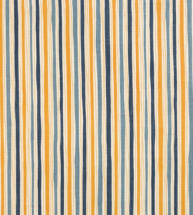 Boundary Fabric in Ochre by Christopher Farr Cloth | Jane Clayton