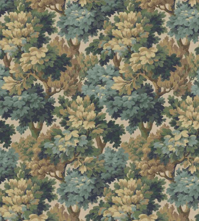 Broadhead Forest Fabric in Lichen Green by Woodchip & Magnolia | Jane Clayton