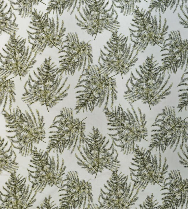 Brooklyn Fabric in Leaf by Andrew Martin | Jane Clayton