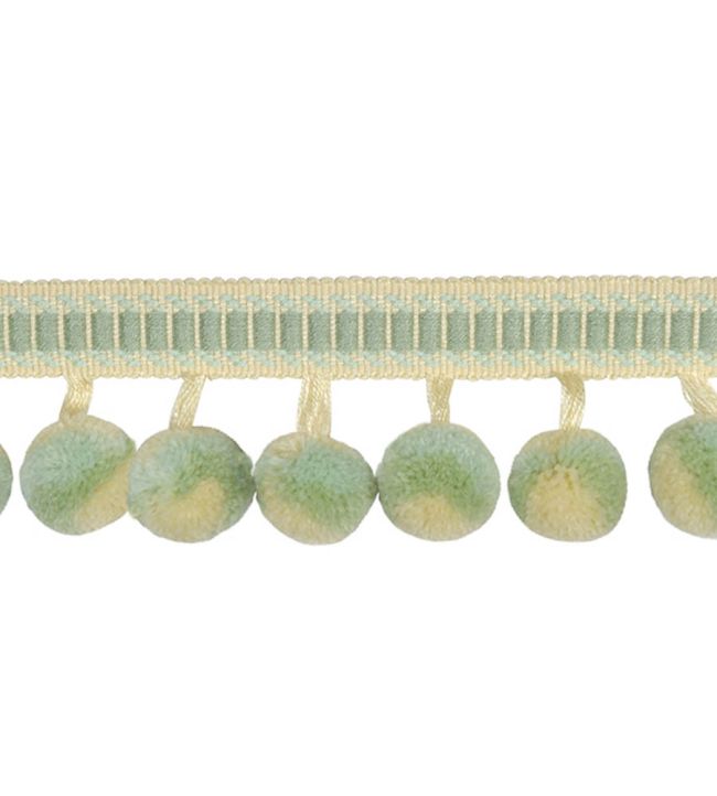 Calypso Multicolour Bobble Fringe 47mm Trimmings in Absinthe by Houles ...