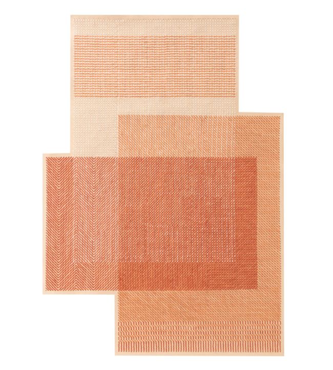 Canevas Geo Rug in Coral by GAN | Jane Clayton
