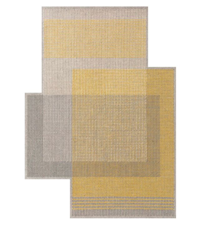 Canevas Geo Rug in Grey by GAN | Jane Clayton