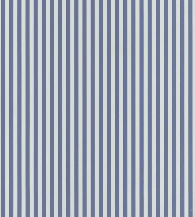 My Little World Rayure Wallpaper by Casadeco in Bleu Marine | Jane Clayton