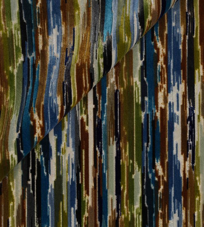 Cascadia Fabric in Azure by Jim Thompson | Jane Clayton