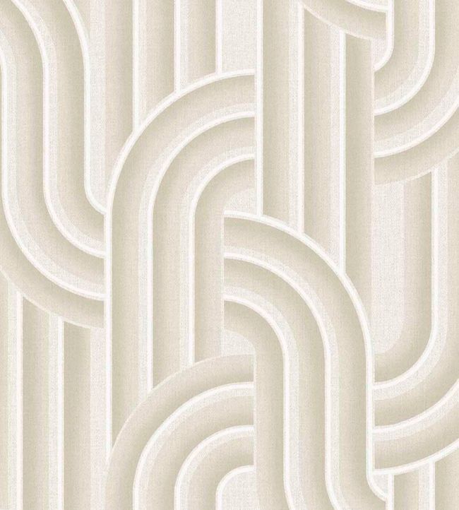 Ceramic Arches Wallpaper in Beige/Sand by Eijffinger | Jane Clayton