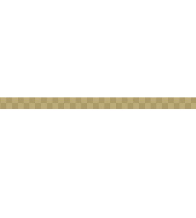 Checks Border Wallpaper in Vert Olive by Caselio | Jane Clayton