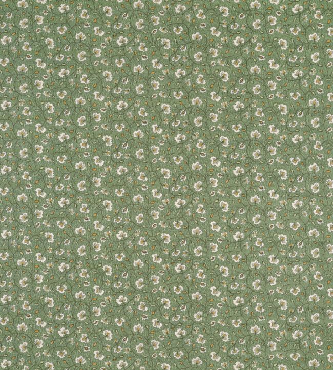 Chelsea Fabric in Emerald by Anna French | Jane Clayton