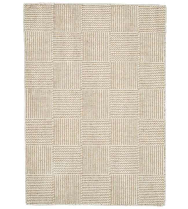 Chess Rug by Linie Design in White | Jane Clayton