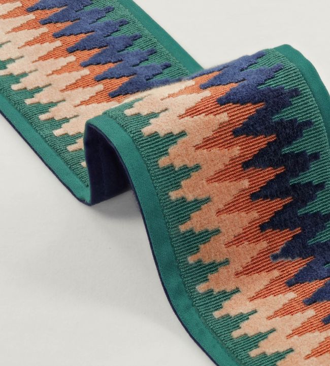 Chevron Braid Trimmings in Paradise by Temperley London for Romo | Jane ...