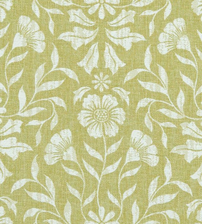 Berkeley Fabric by Clarke & Clarke in Citron | Jane Clayton