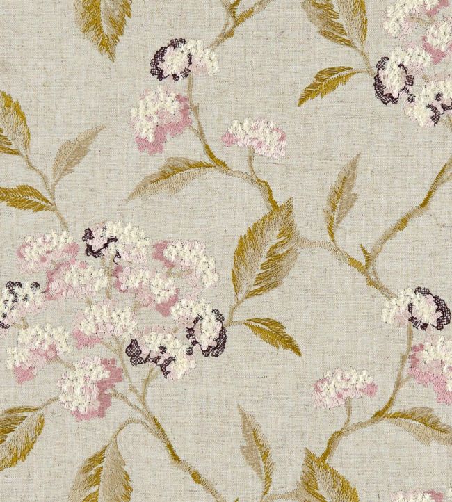 Summerby Fabric by Clarke & Clarke in Damson | Jane Clayton