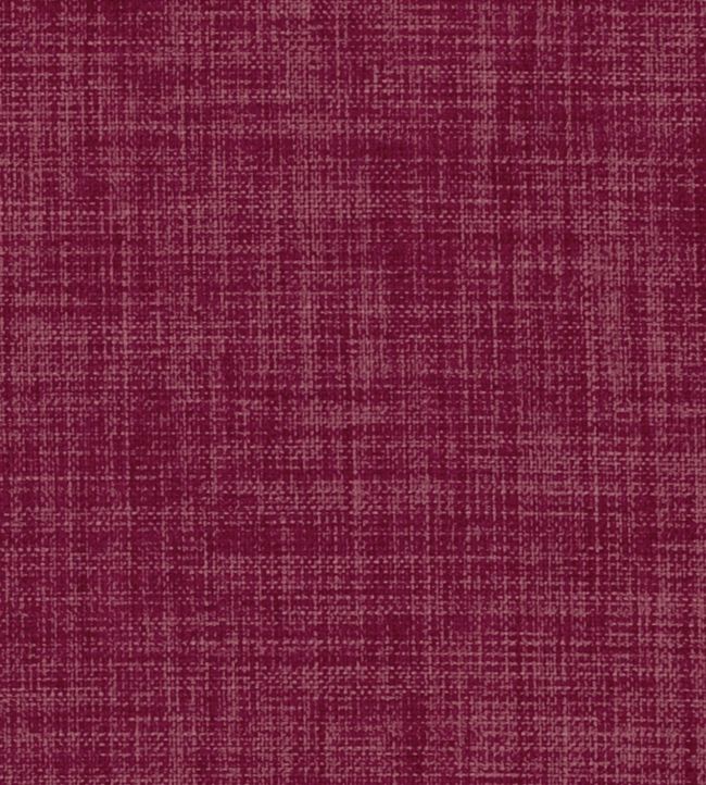 Linoso II Fabric by Clarke & Clarke in Raspberry | Jane Clayton