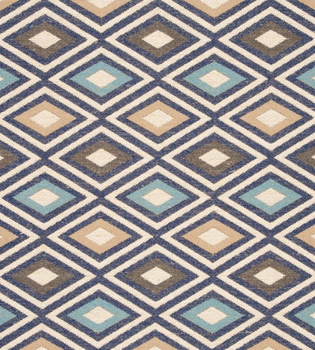 Cherokee Fabric by Clarke & Clarke in Mineral | Jane Clayton
